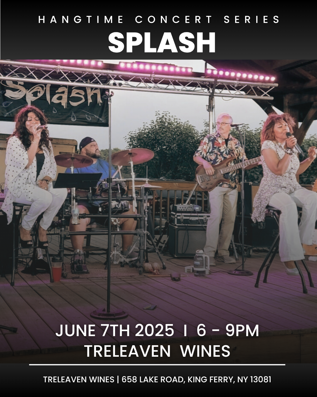 Hangtime Concert Series featuring Splash - Treleaven Wines