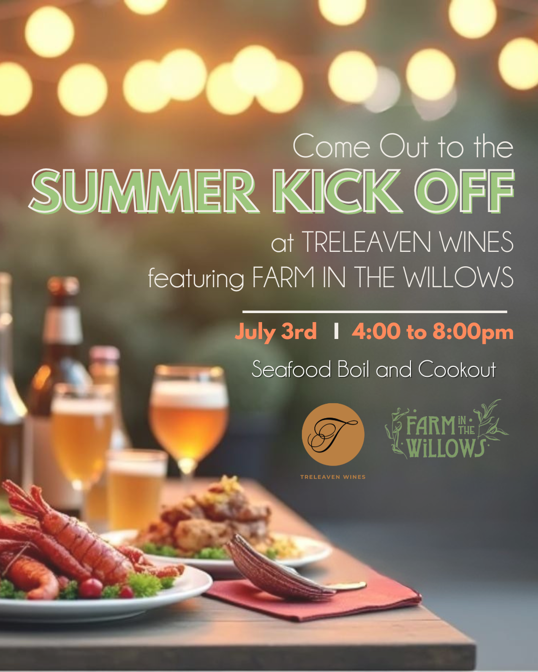 The Ultimate Summer Kickoff - Treleaven Wines