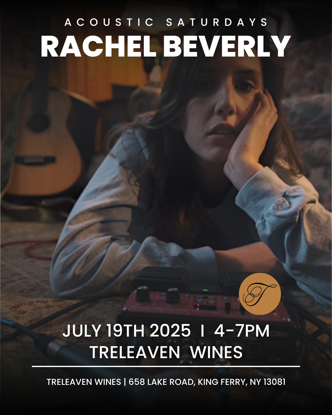 Acoustic Saturdays featuring Rachel Beverly - Treleaven Wines