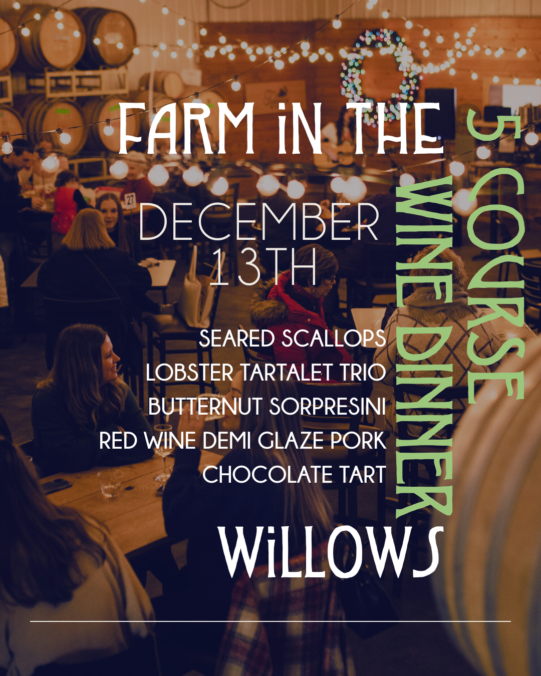 5 Course Wine Dinner - Treleaven Wines